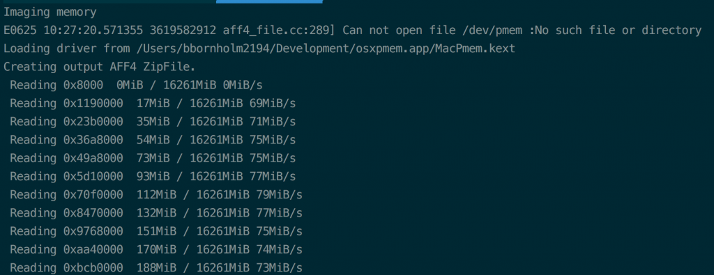 Rekall memory analysis framework for Windows, Linux, and Mac OSX | HoldMyBeer