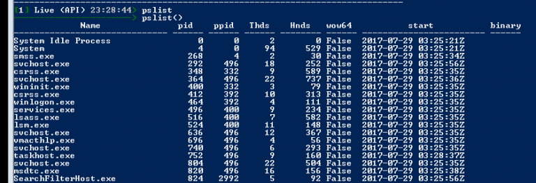 Rekall memory analysis framework for Windows, Linux, and Mac OSX | HoldMyBeer