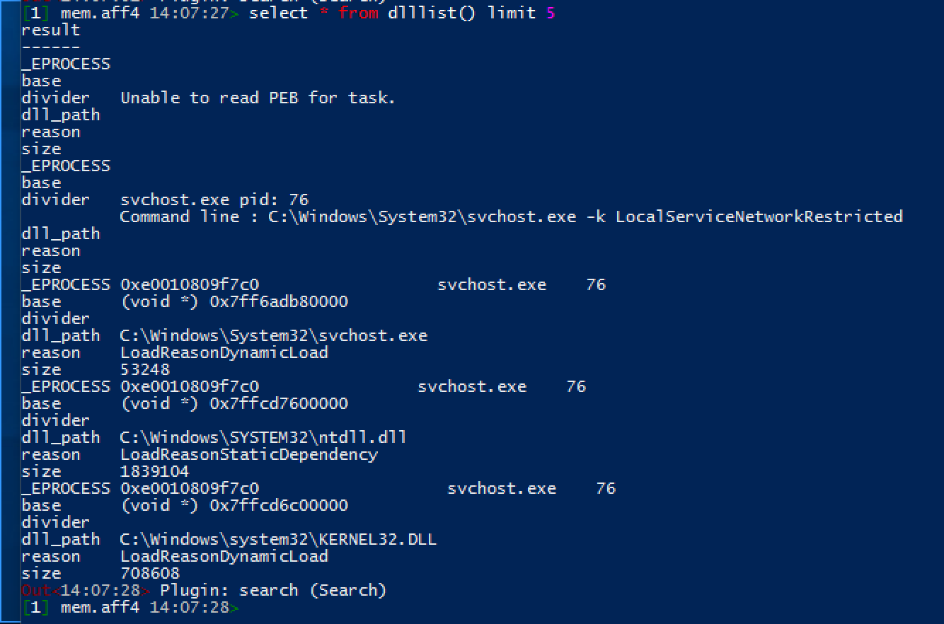 Rekall memory analysis framework for Windows, Linux, and Mac OSX ...