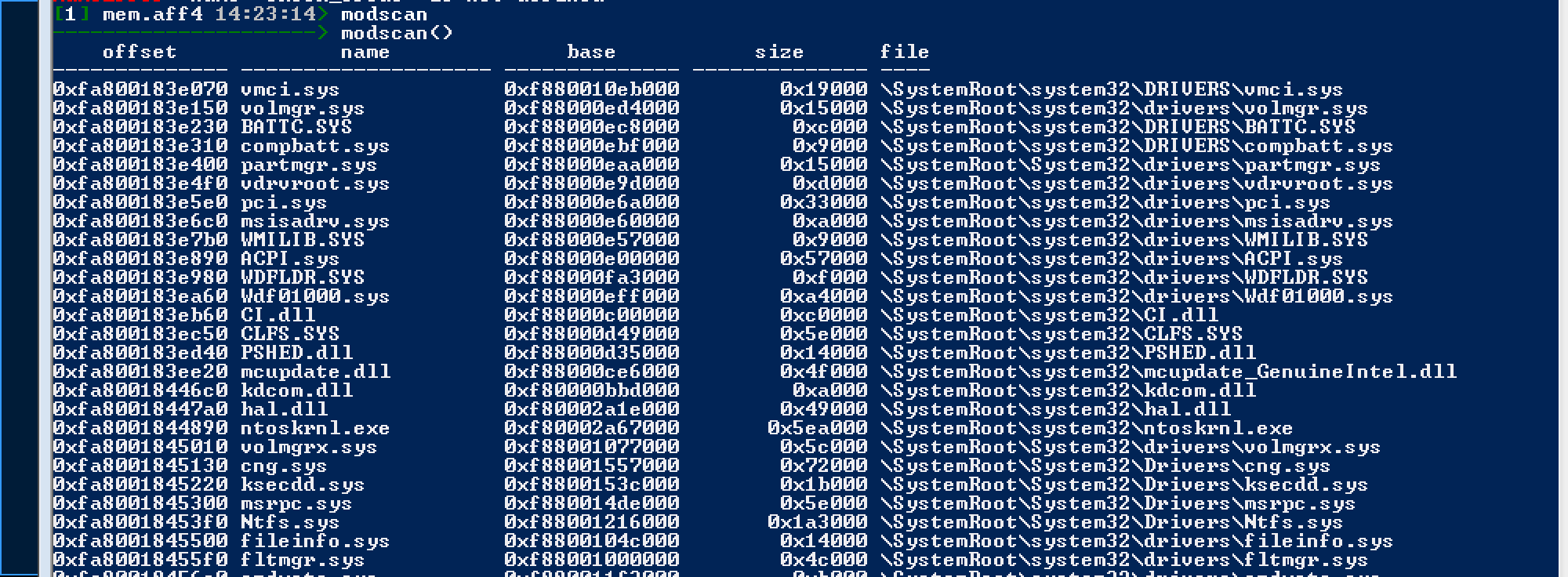 Rekall memory analysis framework for Windows, Linux, and Mac OSX | HoldMyBeer