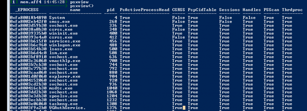 Rekall memory analysis framework for Windows, Linux, and Mac OSX | HoldMyBeer