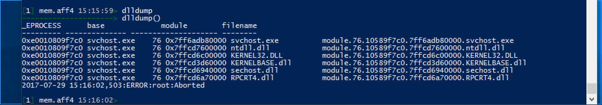 Rekall memory analysis framework for Windows, Linux, and Mac OSX | HoldMyBeer