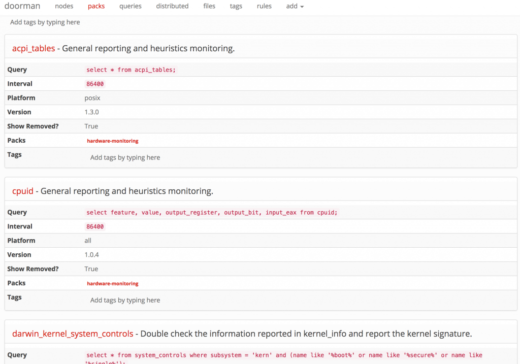 Install/Setup Doorman + OSQuery on Windows, Mac OSX, and Linux ...