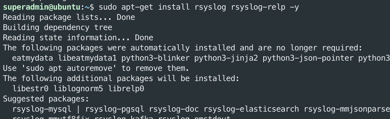 Logging OSquery with Rsyslog v8 – Love at first sight | HoldMyBeer
