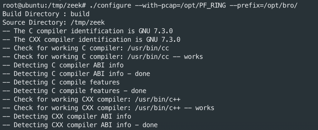 Part 1: Install/Setup Zeek + pf_ring on Ubuntu 18.04 on Proxmox 5.3 ...