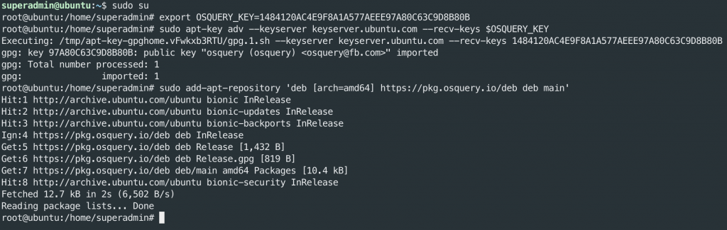 Logging OSquery with Rsyslog v8 – Love at first sight | HoldMyBeer