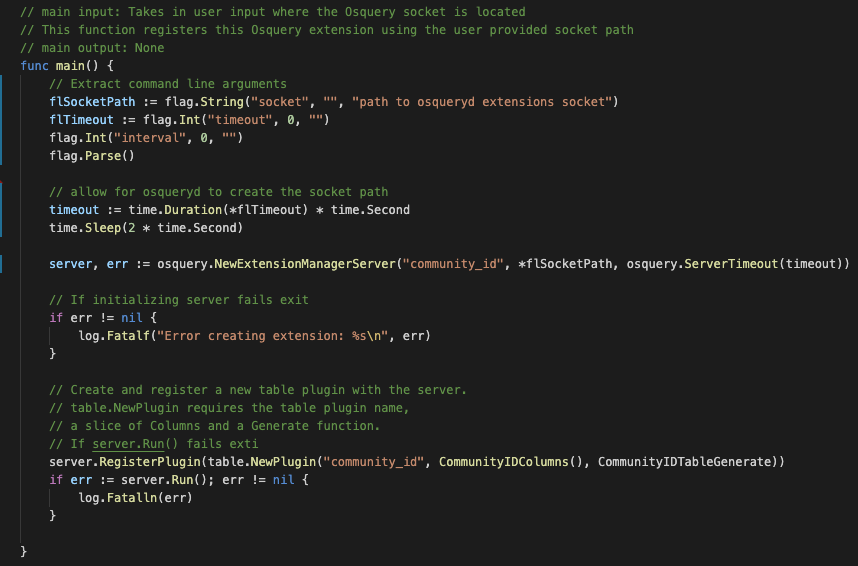 Creating my second Osquery extension with osquery-go | HoldMyBeer