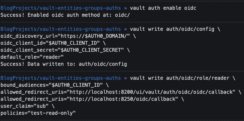 Vault: Connecting entities, auth backends, groups, and policies OH MY | HoldMyBeer