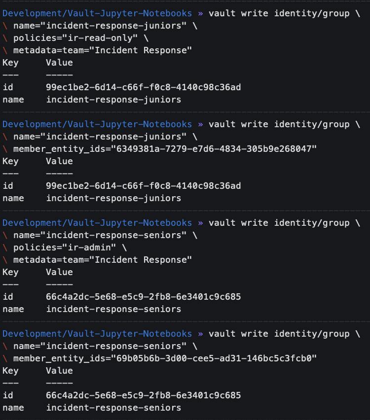 Integrating Vault secrets into Jupyter Notebooks for Incident Response and Threat Hunting ...