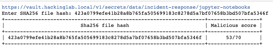 Integrating Vault secrets into Jupyter Notebooks for Incident Response ...