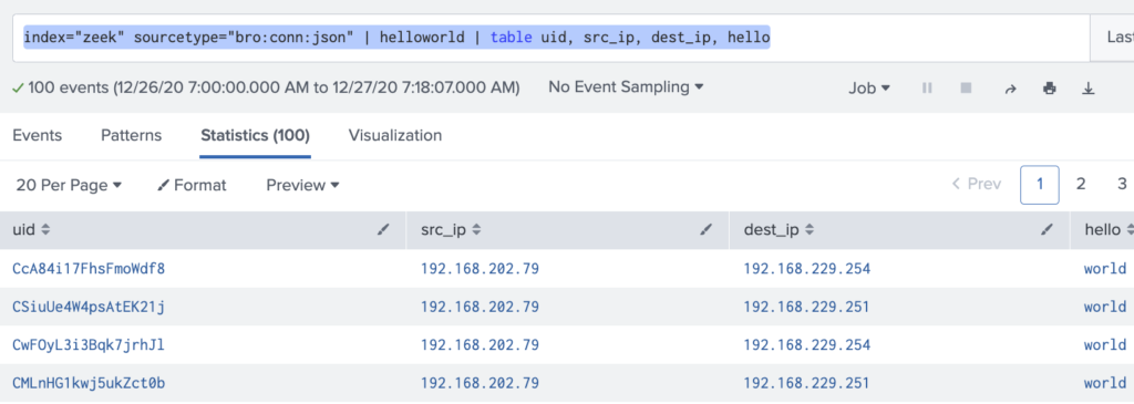 Create a custom Splunk search commands with Python3 | HoldMyBeer