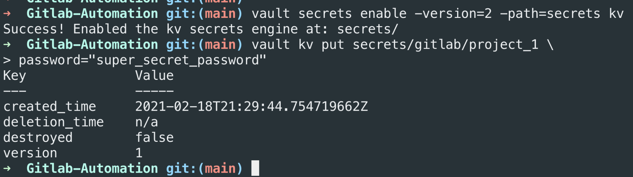 Gitlab CI/CD pipeline with Vault secrets | HoldMyBeer