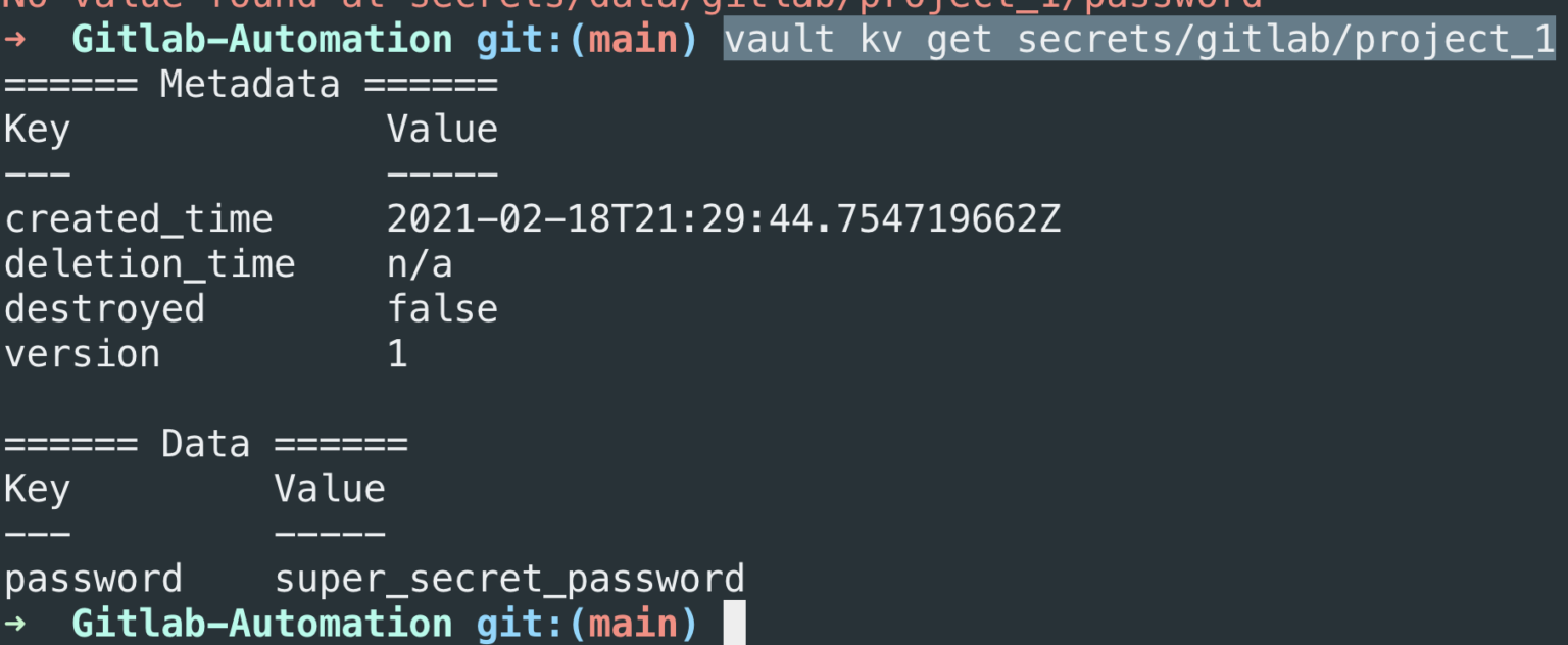 Gitlab CI/CD pipeline with Vault secrets | HoldMyBeer