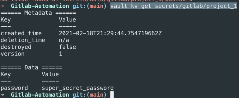Gitlab CI/CD pipeline with Vault secrets | HoldMyBeer